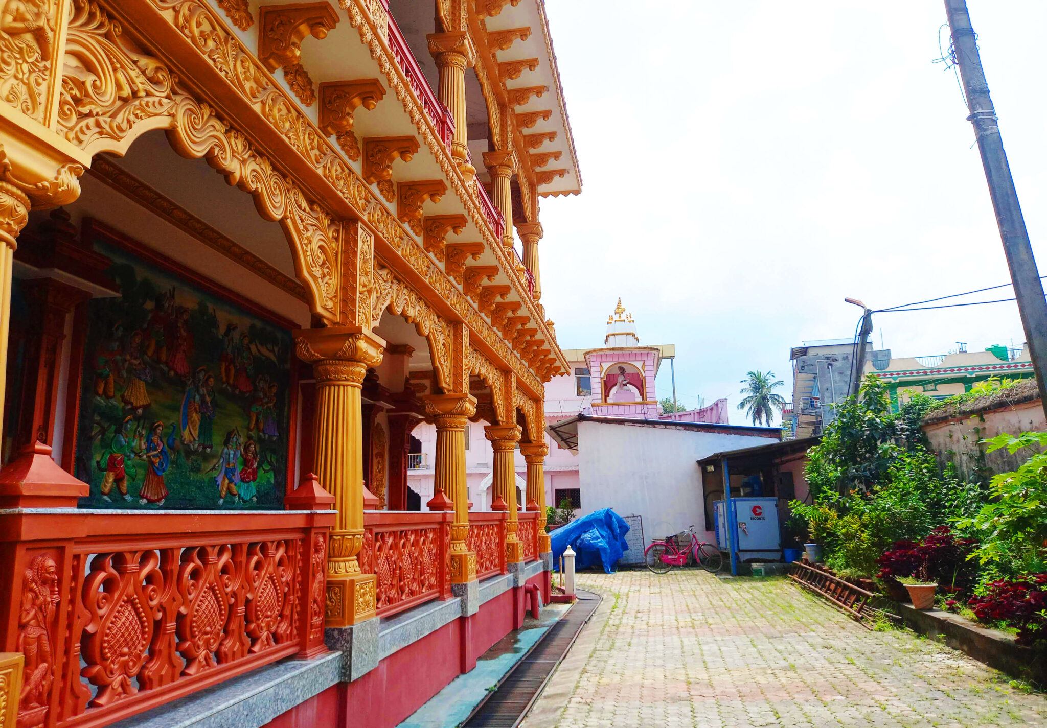 Visit Shree Krishna Pranami Temple, Itahari, Eastern Nepal